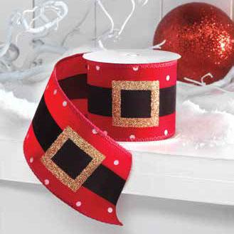 Santa Belt Ribbon – Text4Funds